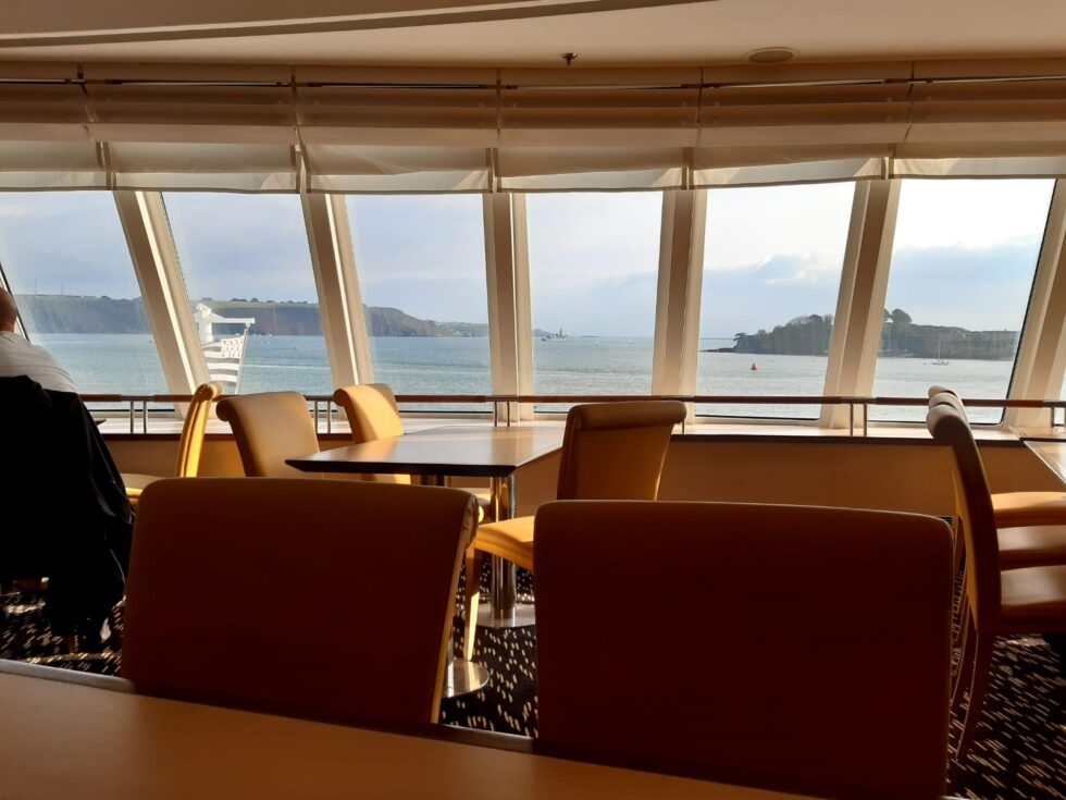 Boarding the Portsmouth to Caen ferry - Dedicated shipment - LCS Transport